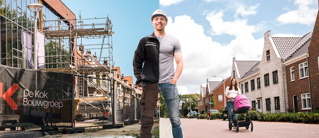 Bij ons draait bouwen vooral om mensen - De Kok Bouwgroep